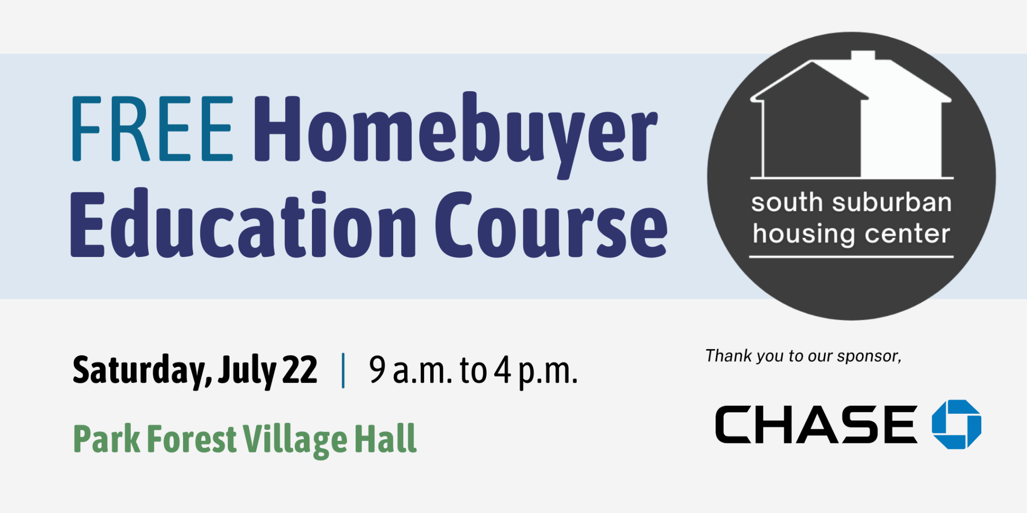Homebuyer Education Courses – South Suburban Housing Center